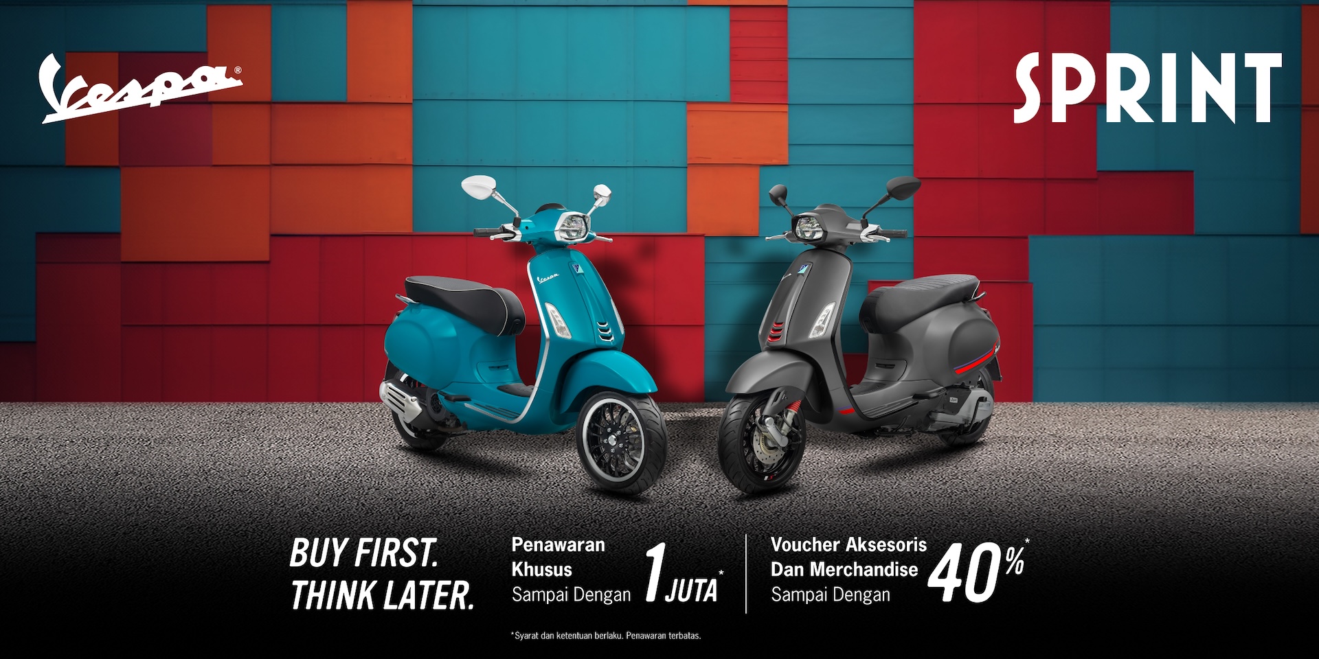 BUY FIRST. THINK LATER. | VESPA Indonesia